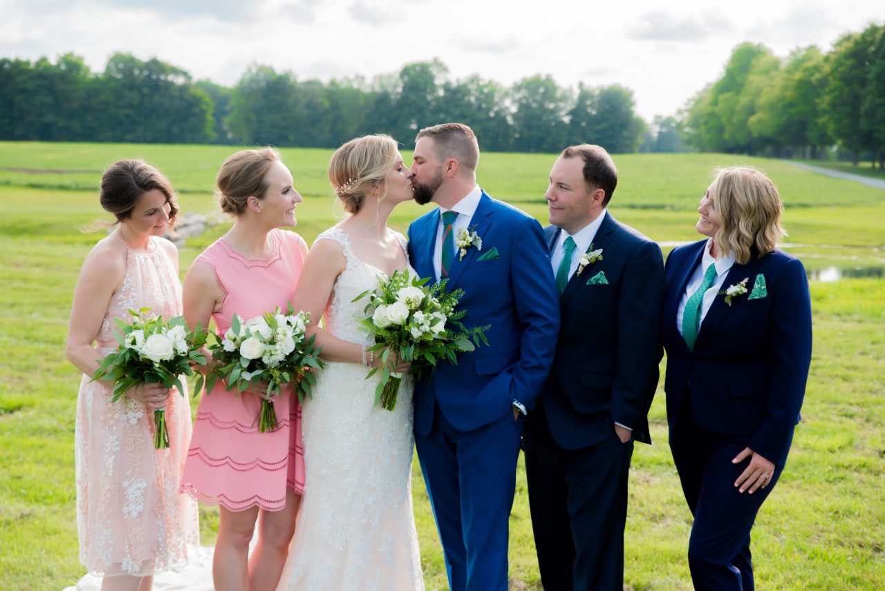 Real Weddings Jen + Blair - Up Country Venues